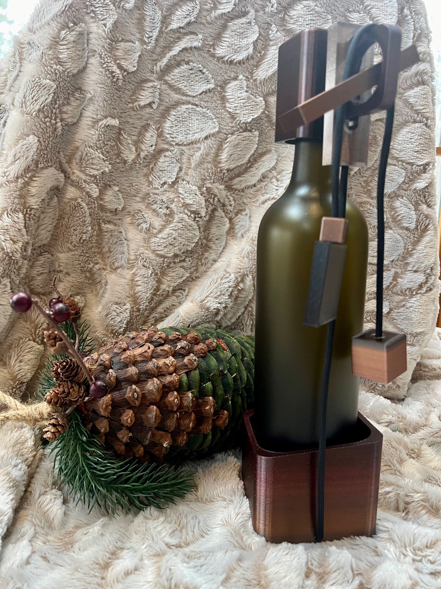 Challenging Wine Bottle Puzzle Game - Etsy