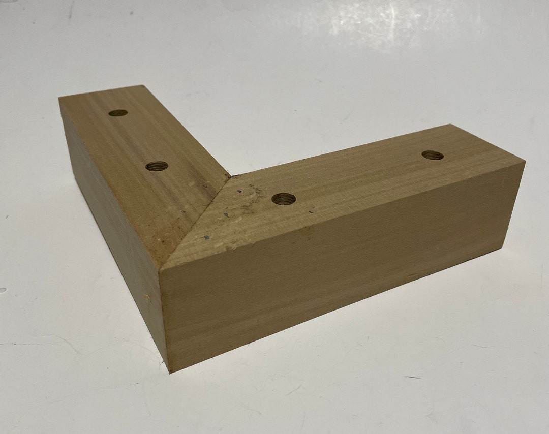 Set of 4 L-shaped Legs 1", 2", 3", & 4" Tall X 7" X 7" - Etsy