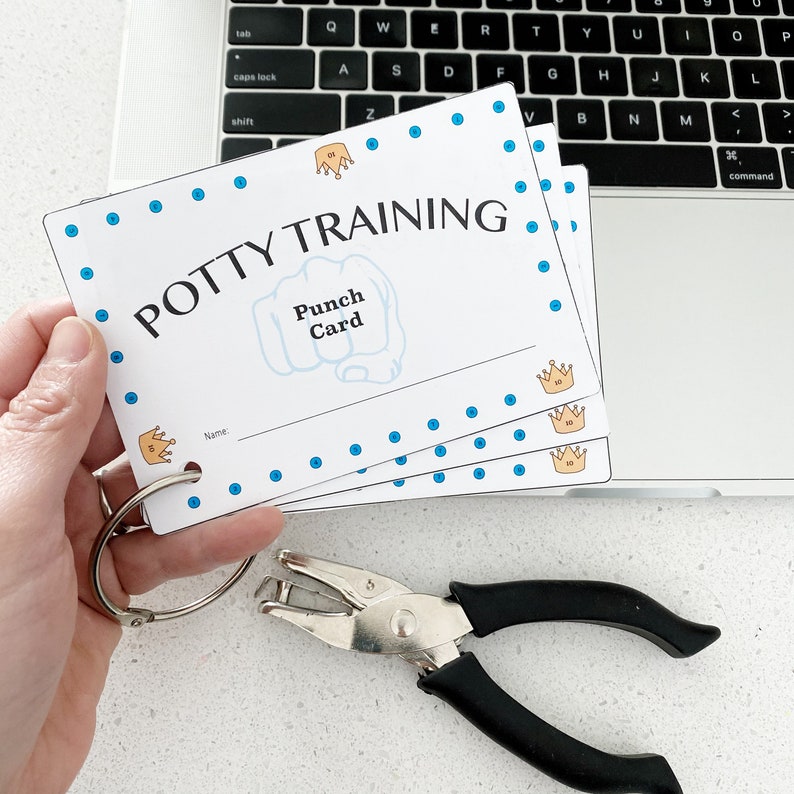 Punch Card Reward System Positive Parenting - Etsy