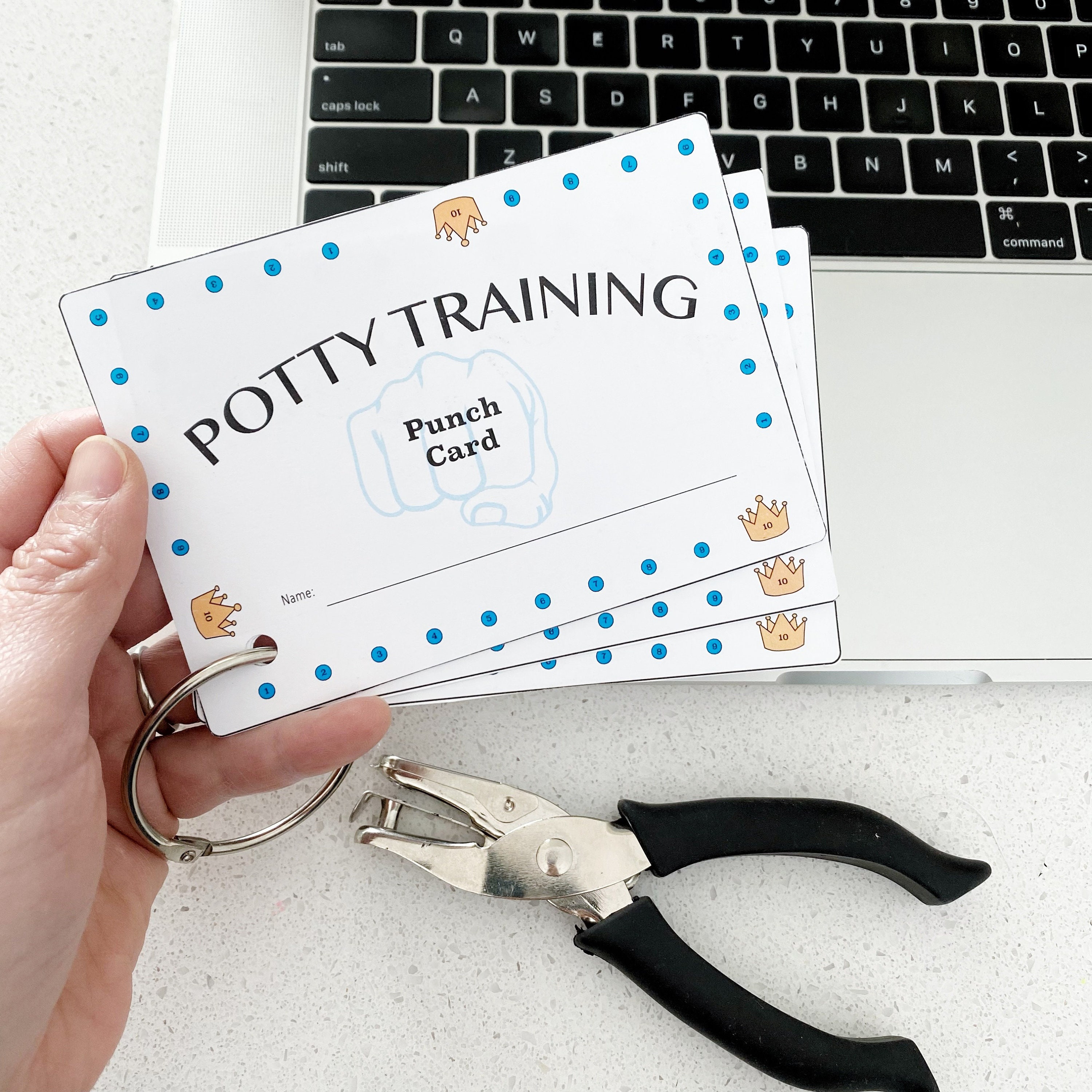 Punch Card Reward System Positive Parenting - Etsy