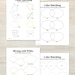 Preschool Painting Worksheet Paint Color Practice Color - Etsy
