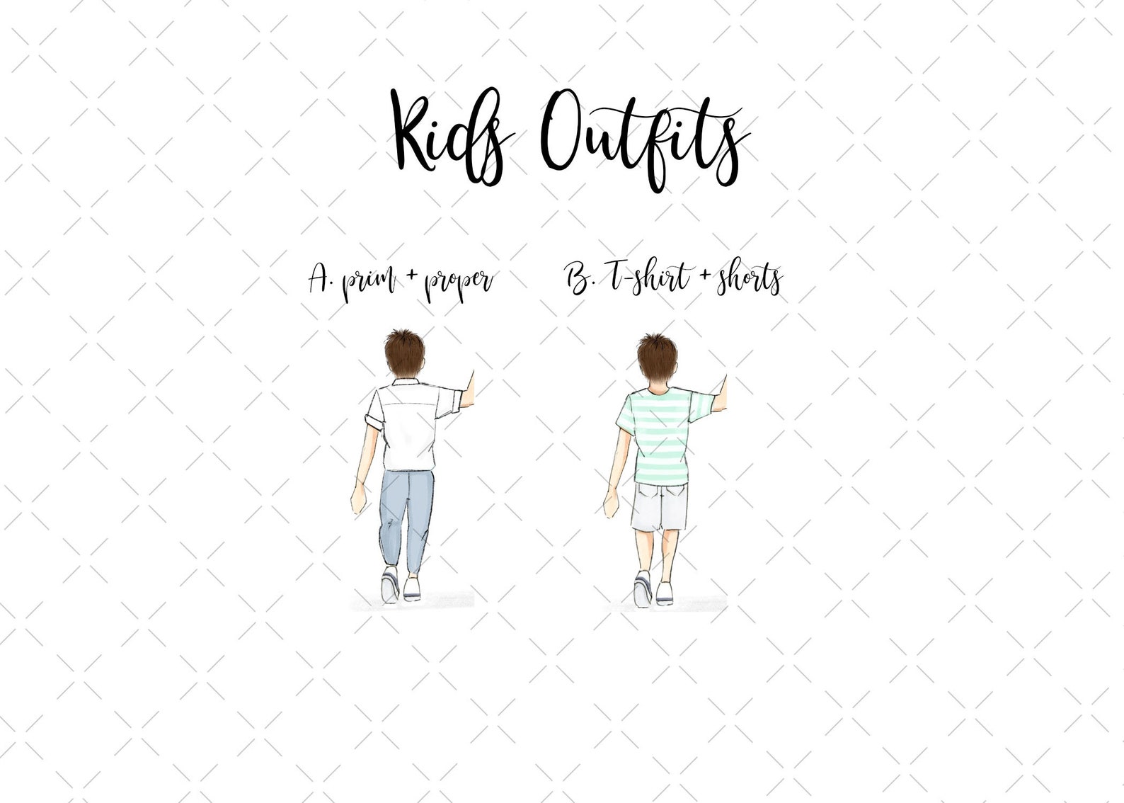 Mothers Day Illustration Art Print Mom & Son Pick From - Etsy