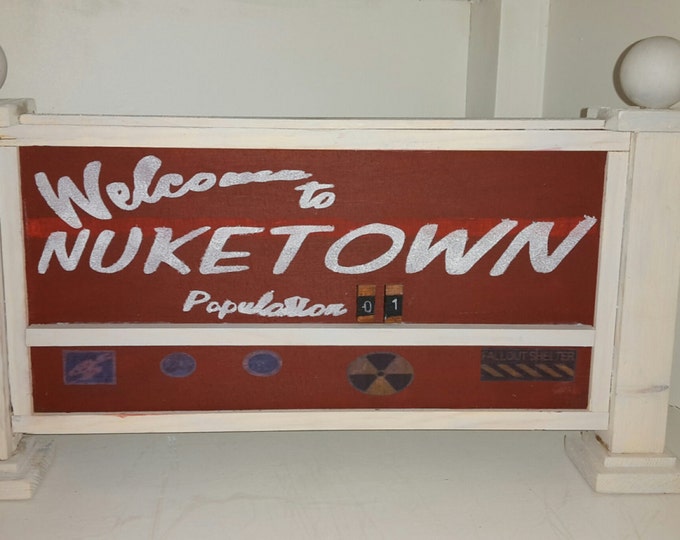 Call of Duty Welcome to Nuketown Sign (clean Version) - Etsy