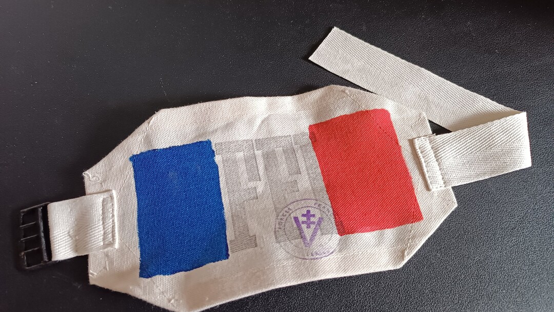 WW2 Free French FFI Resistance Armband Forces Françaises De L'intérieur ...