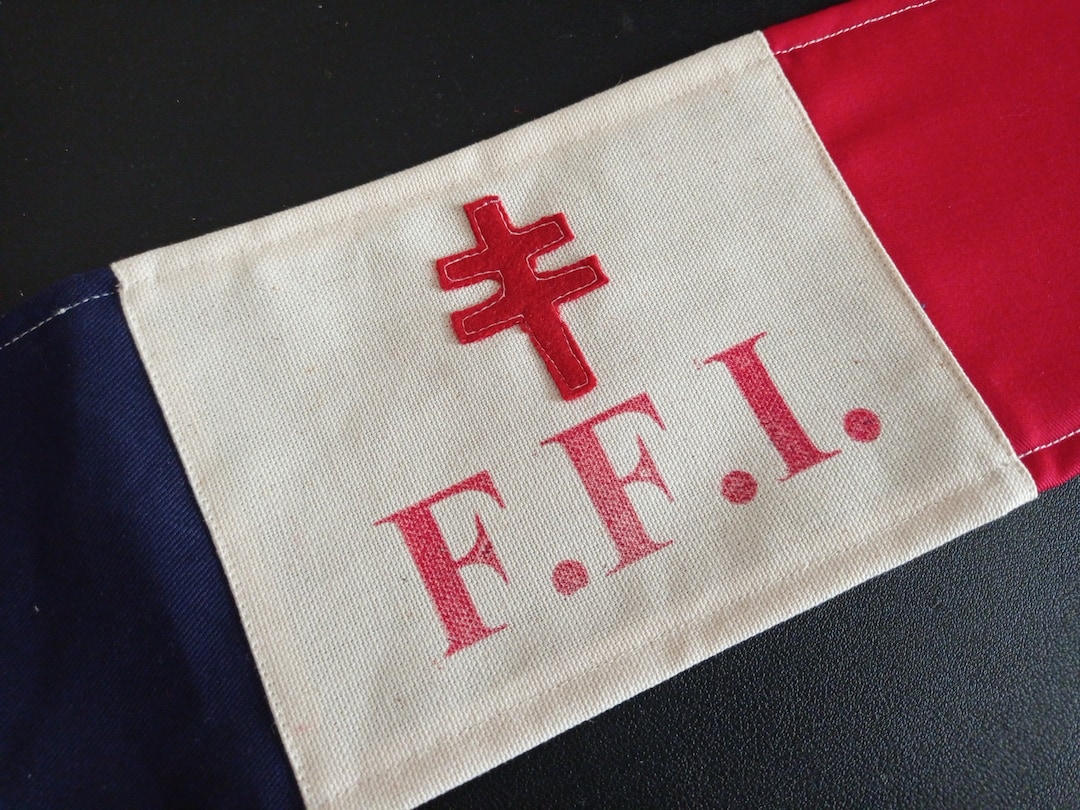 Repro WW2 Free French Resistance FFI Red Felt Cross of - Etsy