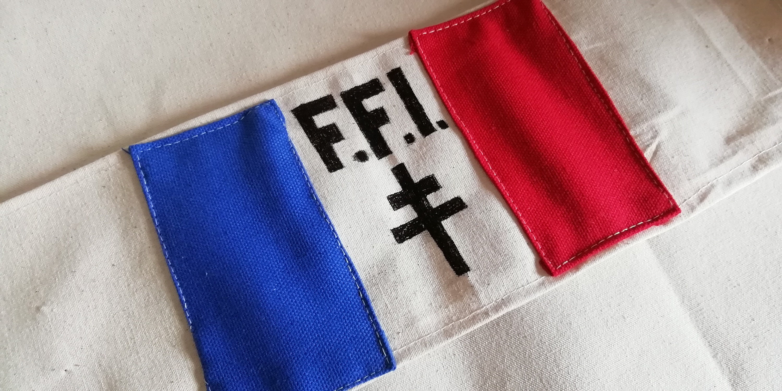 Handmade Repro D-Day 1944 WW2 Free French FFI Resistance Maquis Armband ...