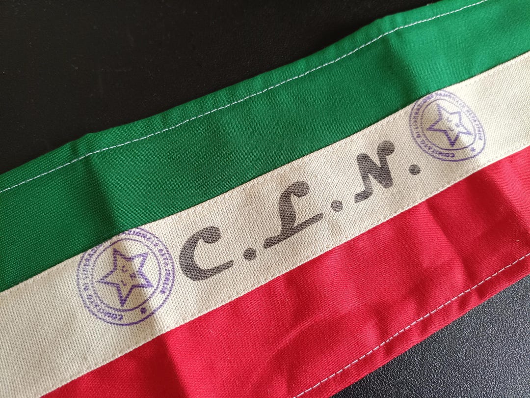 WW2 Italian Resistance Armband National Liberation Committee CLN Star ...