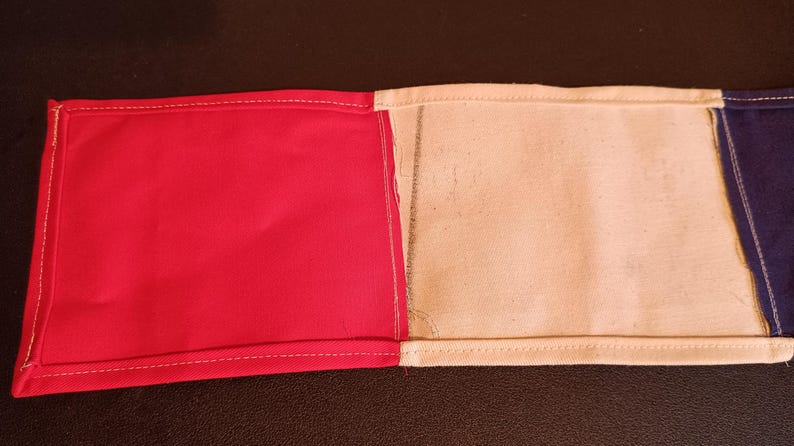 WW2 French Resistance Armband Red Cross of Lorraine Tricolour FFI ...