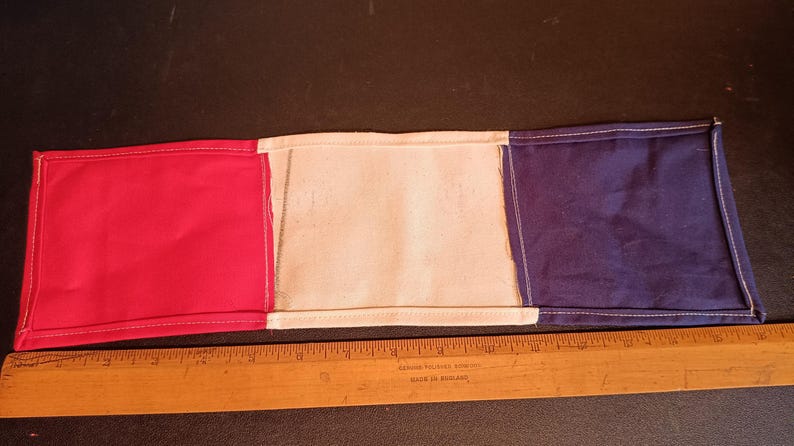 WW2 French Resistance Armband Red Cross of Lorraine Tricolour FFI ...