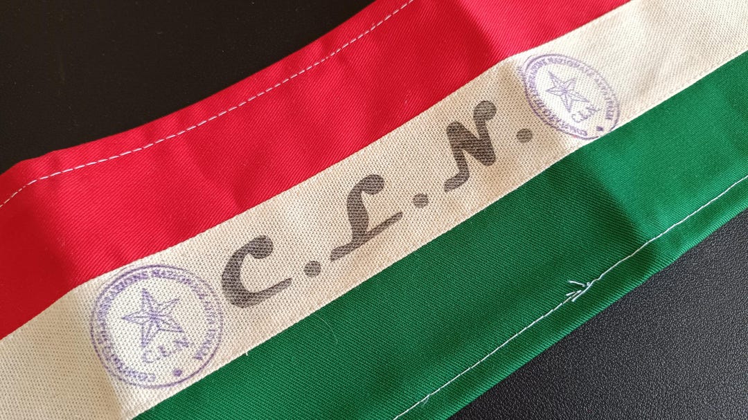 WW2 Italian Resistance Armband National Liberation Committee CLN Star ...