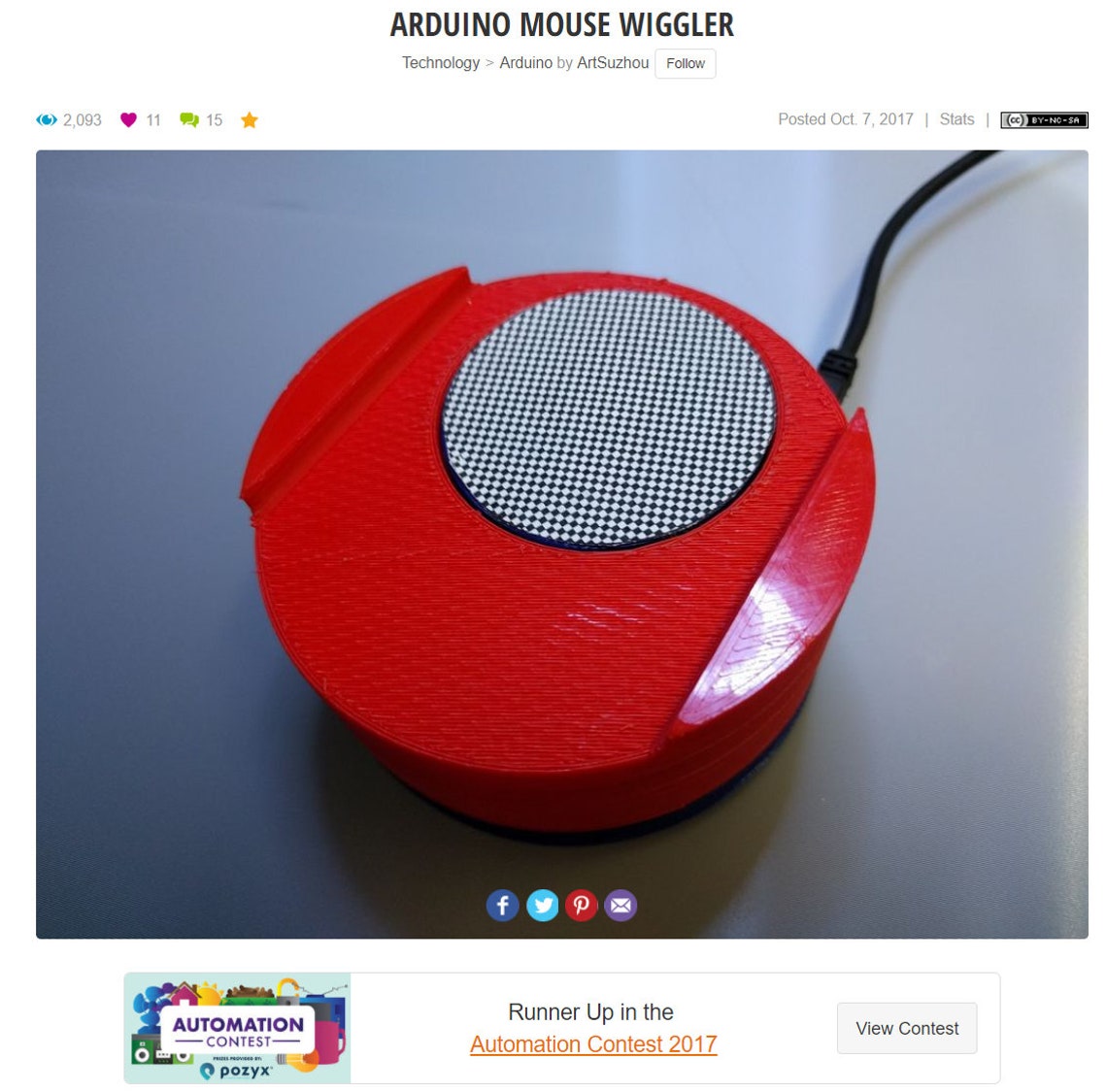 3D Printed Computer Mouse Wiggler - Etsy