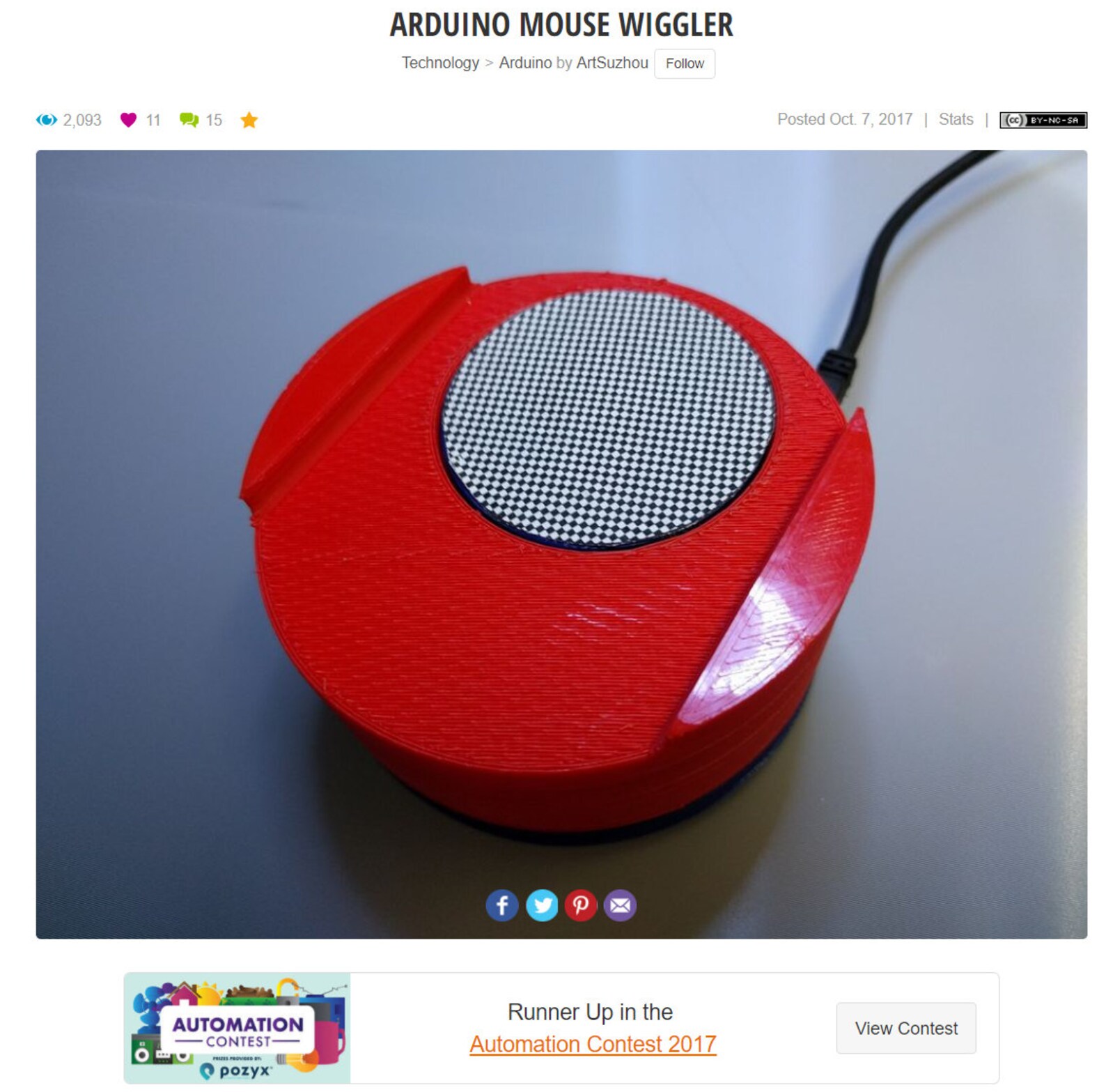 3D Printed Computer Mouse Wiggler - Etsy