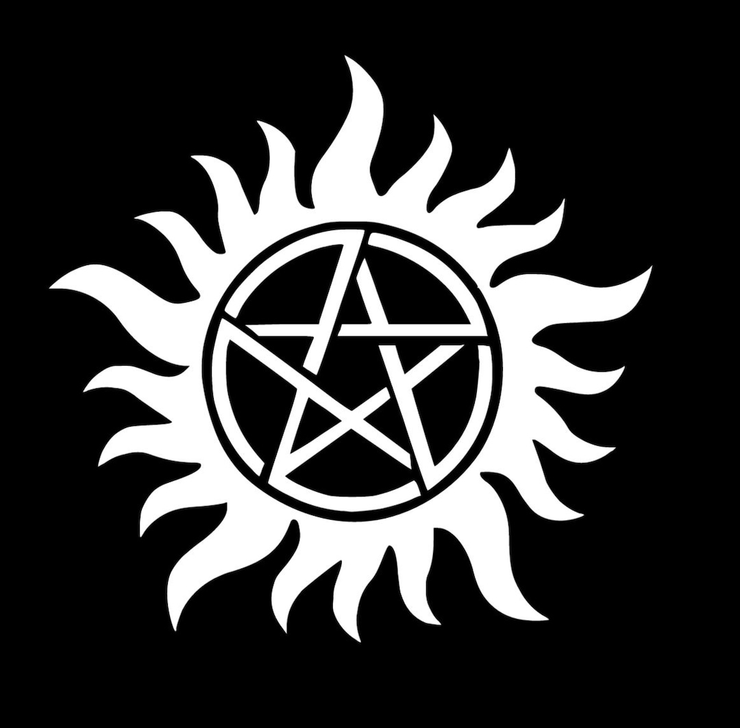 Anti-possession Symbol - Supernatural TV Show Symbol - Etsy