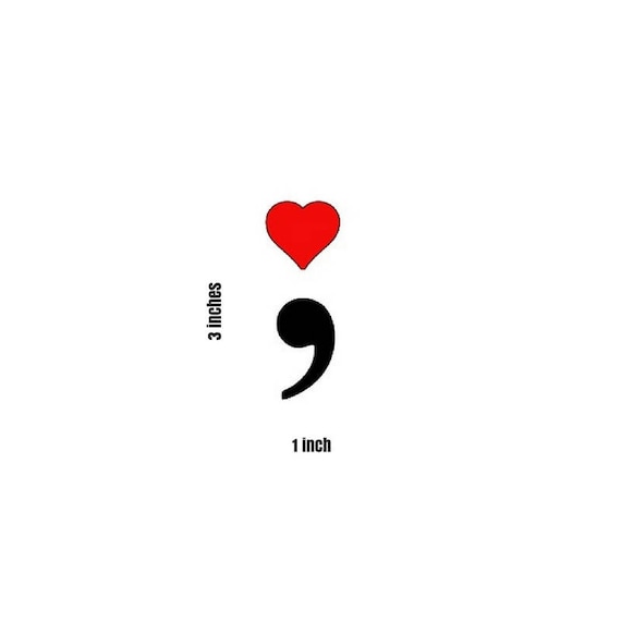 Semicolon Project Semicolon Poster DIGITAL PRINT Wall Art, Mental
