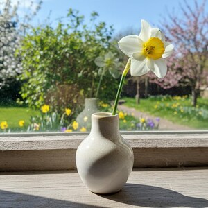 Mini Vases Ceramic Minimalist Handmade Miniature Ceramic Art Home Decor ...