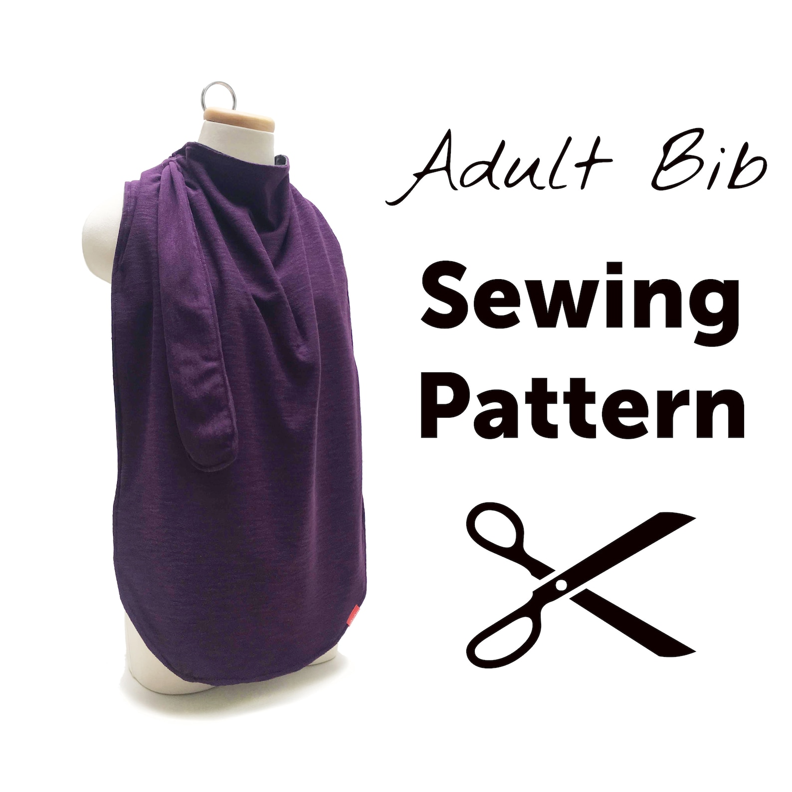 Adult Bib Sewing Pattern - Etsy