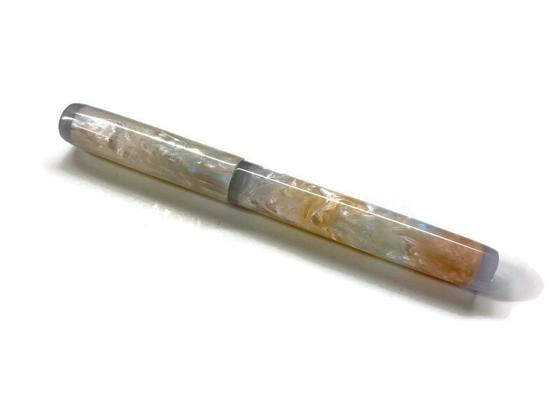 Opal Periwinkle | Acadia Model | Custom Handmade Fountain Pen