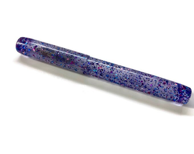 Star Gazer (light) | Burton Model | Custom Handmade Fountain Pen - Etsy