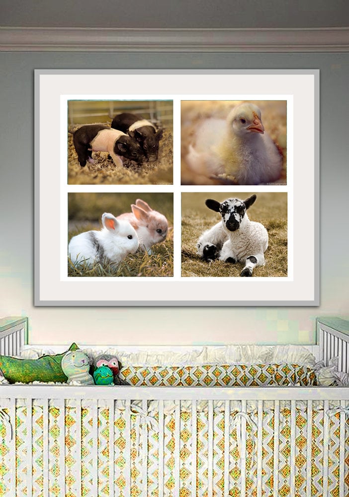 Baby Chick Print - Nursery Wall Decor Yellow Chick Wall Art Easter ...