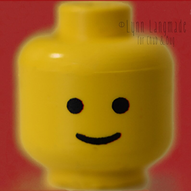 Lego Photo Set 2 Prints Lego Figure Smile Wink Smiling Red - Etsy
