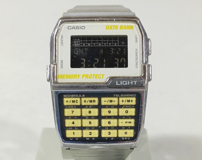 Casio DBC-1500 Calculator Watch Module 1477 - Etsy