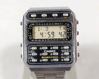 Casio CFX-20 Scientific Calculator Watch Module 197 Vintage - Etsy