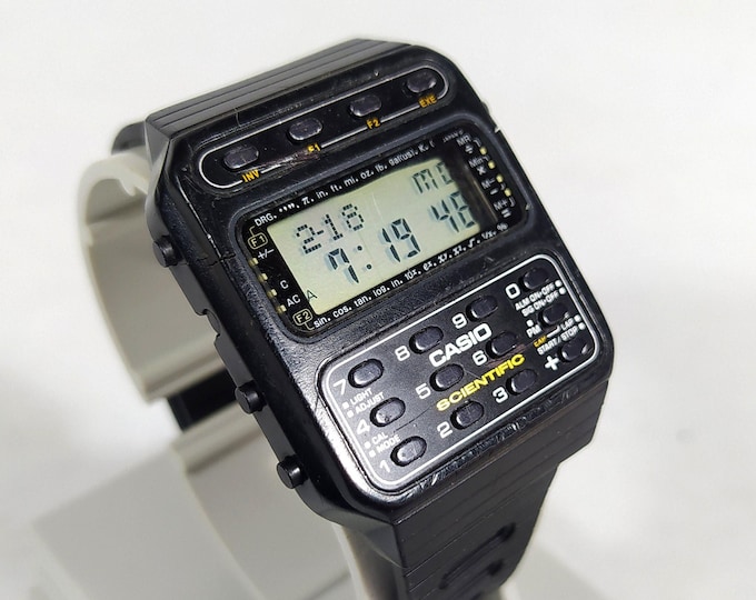 Casio CFX-20 Scientific Calculator Watch Module 197 Vintage Nerd - Etsy