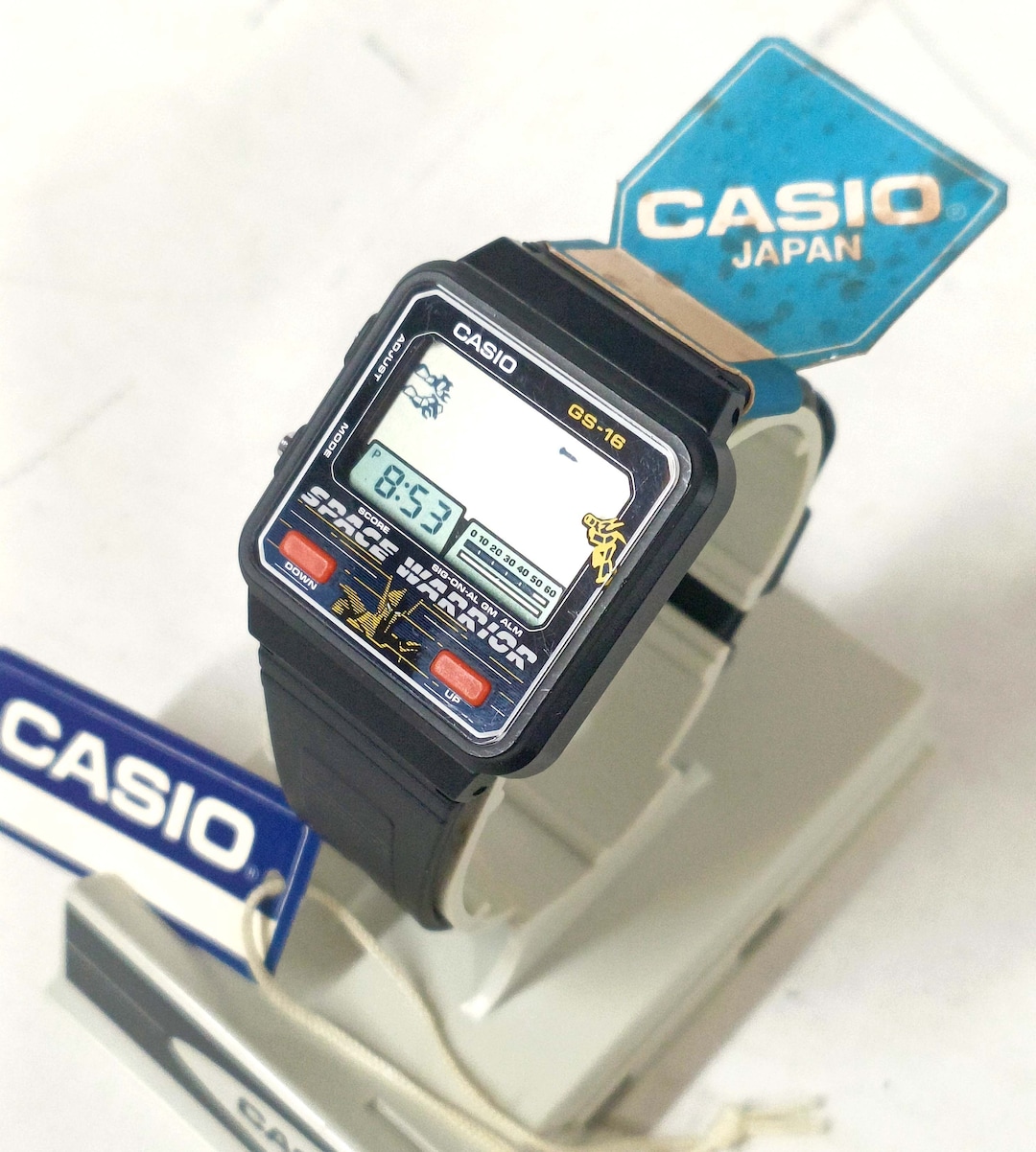 Casio GS-16 Space Warrior Game Watch Module 686 Vintage - Etsy