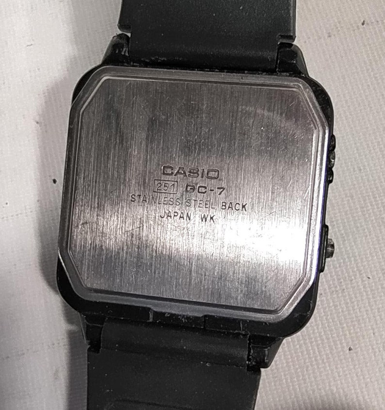 Casio GC-7 Cosmo Flight Game Watch Module 251 Nerd Vintage - Etsy