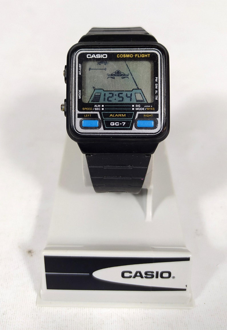 Casio GC-7 Cosmo Flight Game Watch Module 251 Nerd Vintage | Etsy