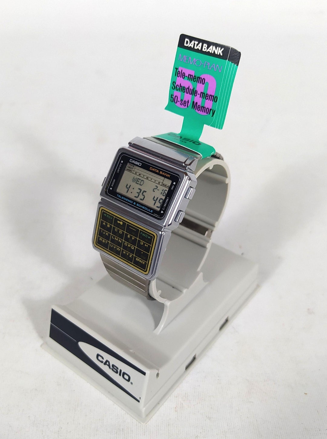 Casio DBC-600 Calculator Data Bank Watch Module 563 Vintage - Etsy