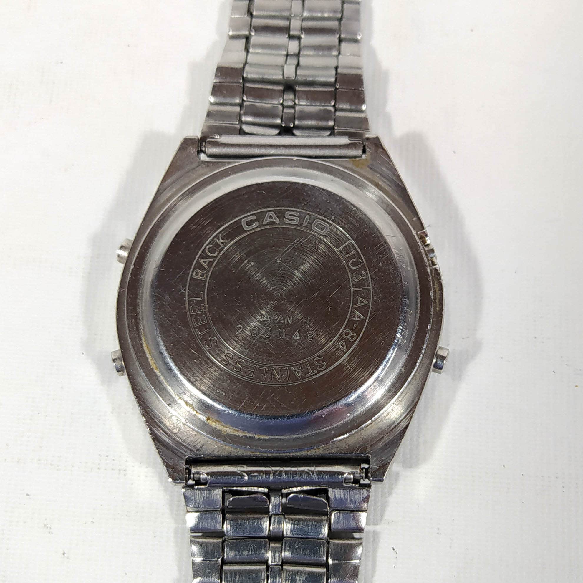 Casio AA84 Blue Thunder Watch Module 103 Ana Digi Vintage | Etsy