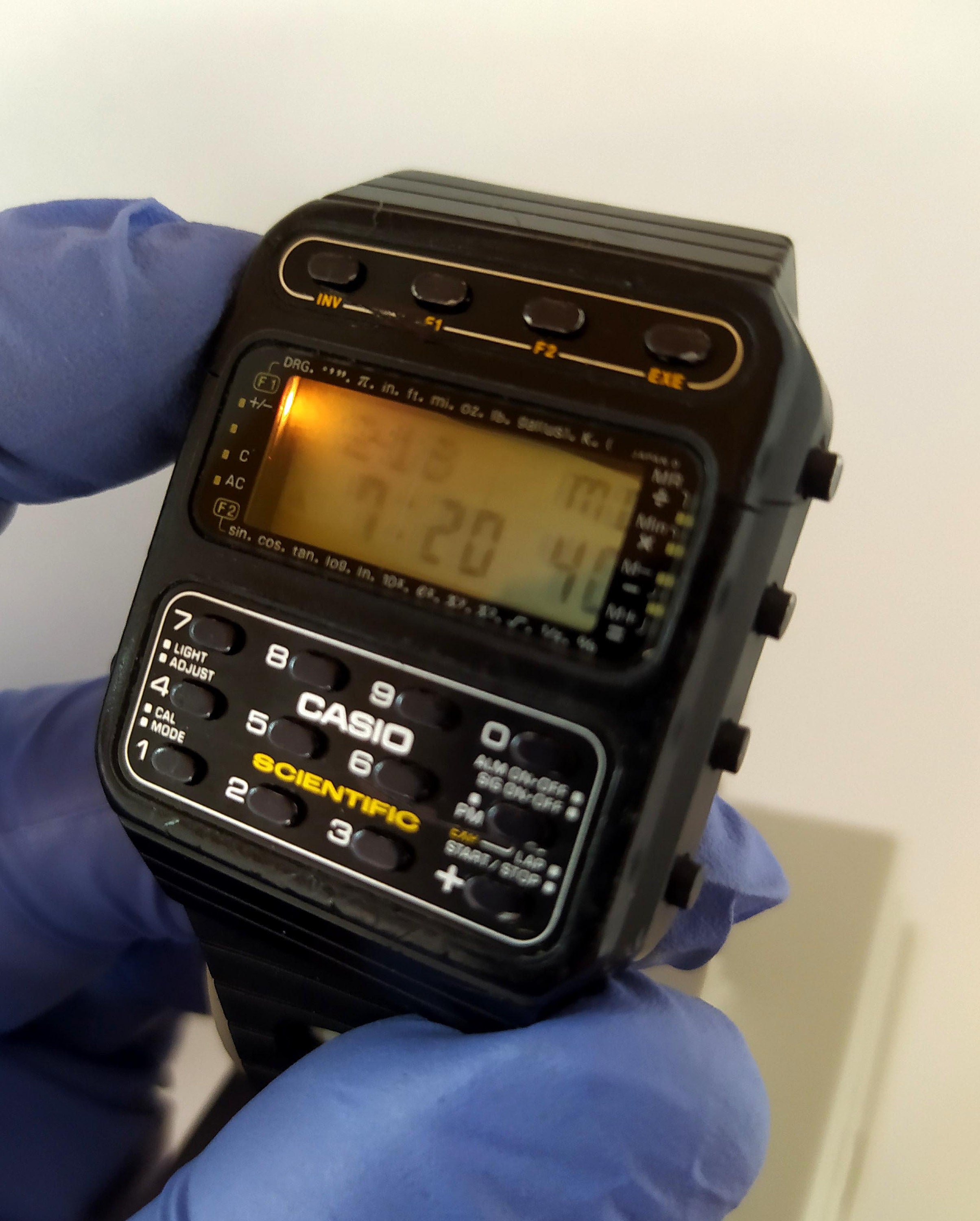 Casio CFX-20 Scientific Calculator Watch Module 197 Vintage - Etsy