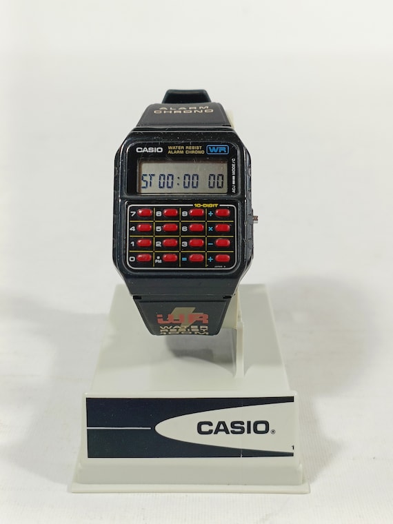 Casio CA-62 Variante Roja Calculadora Reloj Módulo 48… - Gem
