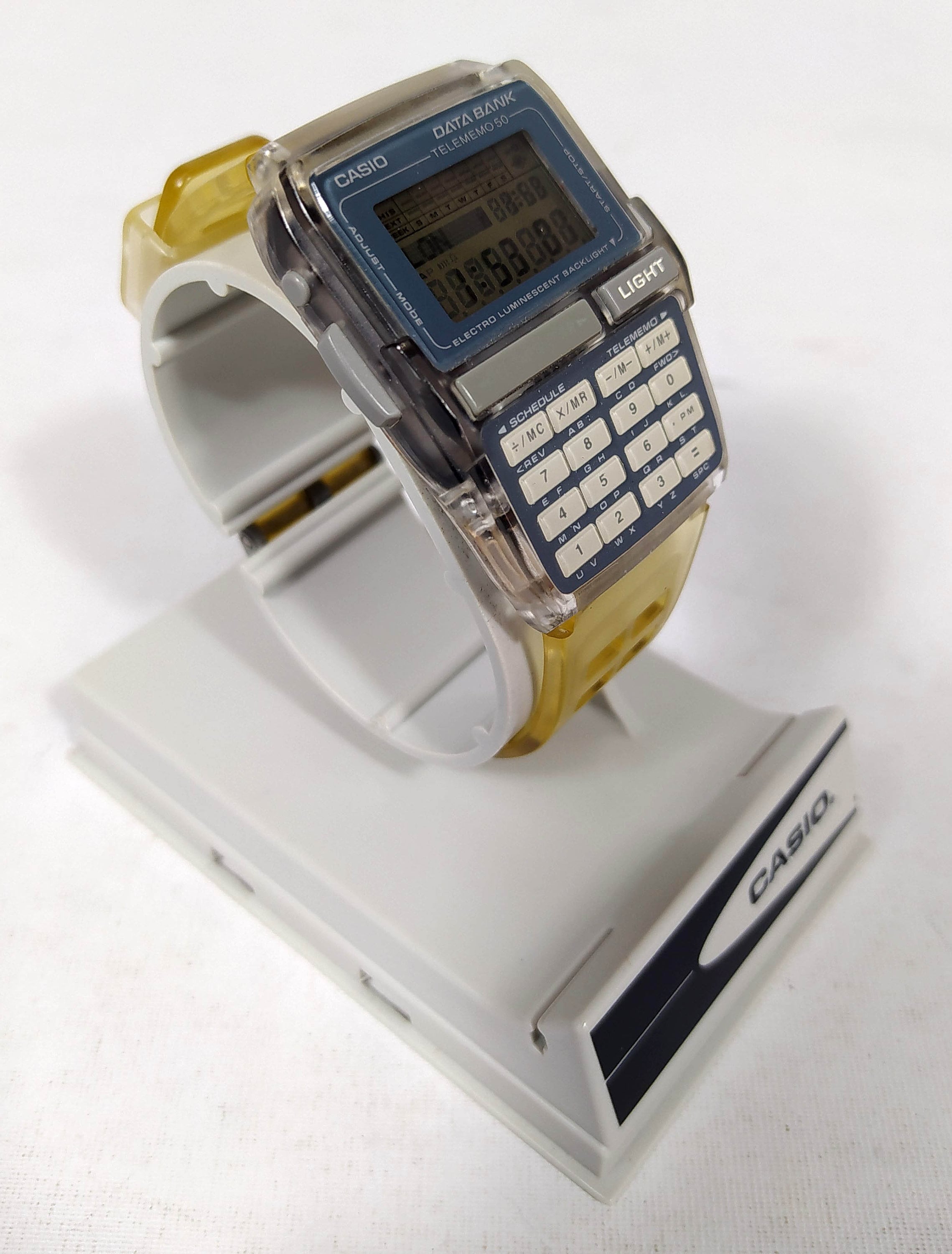 Casio DBC-63 Calculator Watch Module 1276 Vintage Nerd Data - Etsy