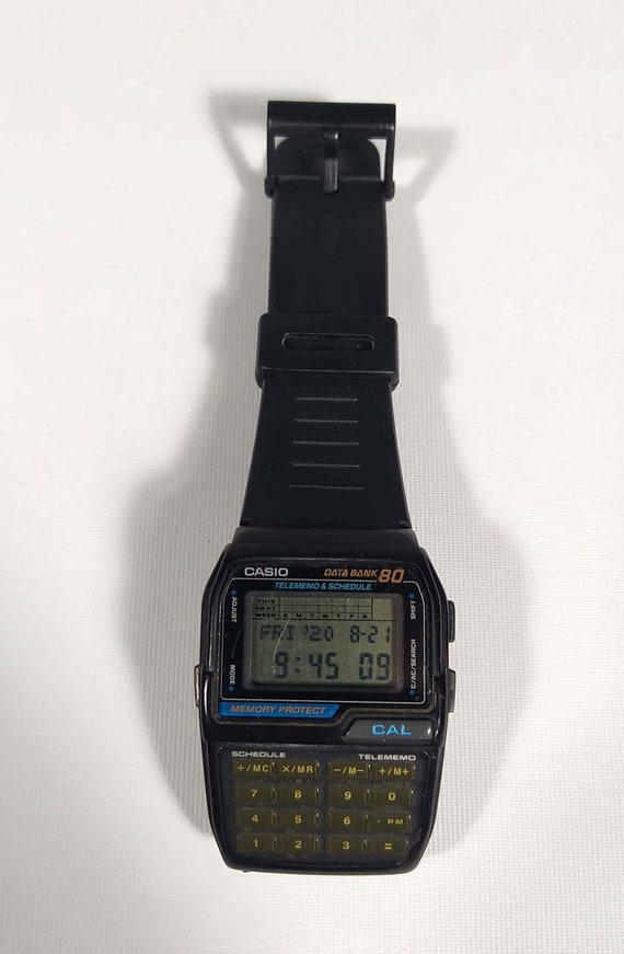 Casio DBC-80 Calculadora Reloj Módulo 1486 Banco de D… - Gem