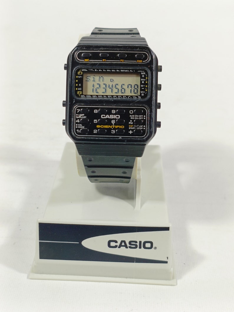 Casio CFX-20 Reloj Calculadora Científica Módulo 197 Vintage - Etsy México