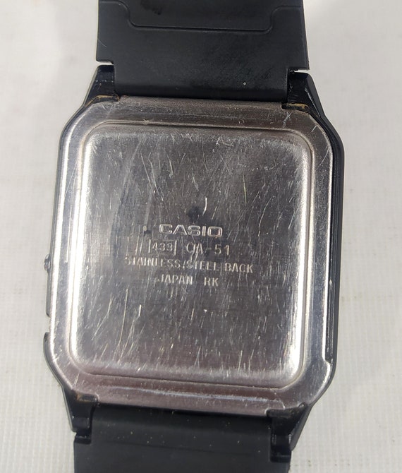 Casio CA-51 Calculator Game Watch Module 433 Digital… - Gem