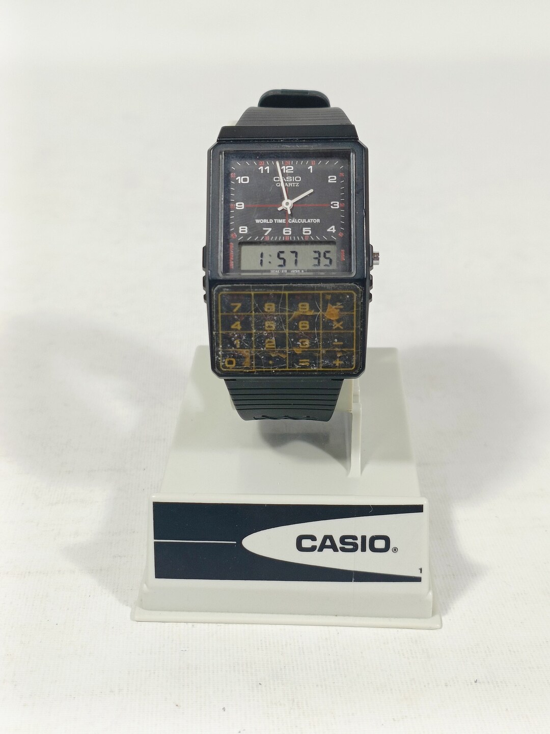 Casio AQ-80C Calculator Watch Module 322 Ana Digi Nerd Vintage - Etsy