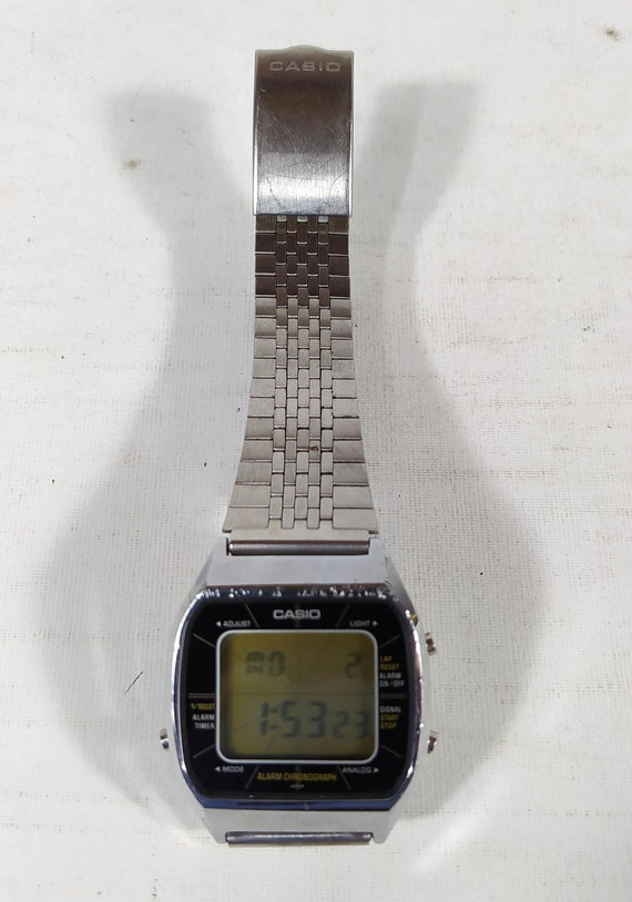 Reloj Casio A201 Blue Thunder A 201 Módulo 103 Vintage - Gem