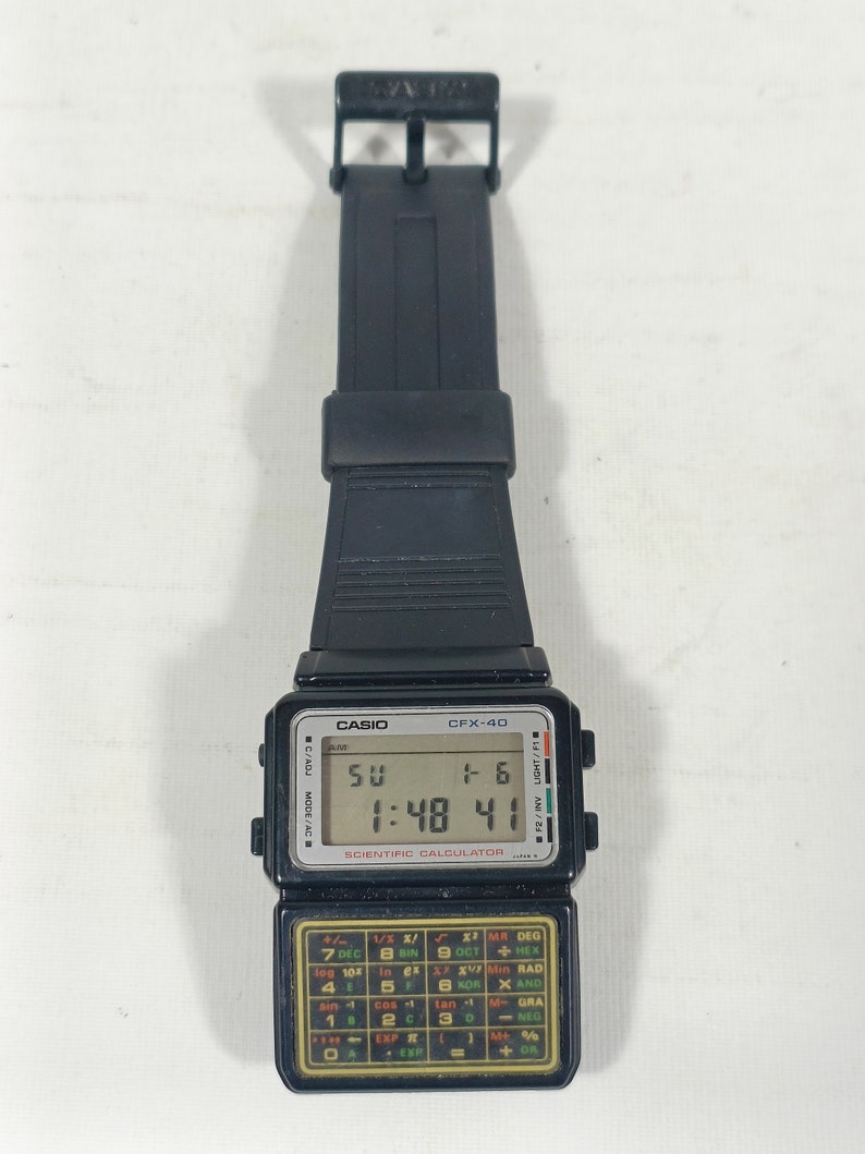 Casio CFX-40 Scientific Calculator Watch Module 463 Vintage - Etsy