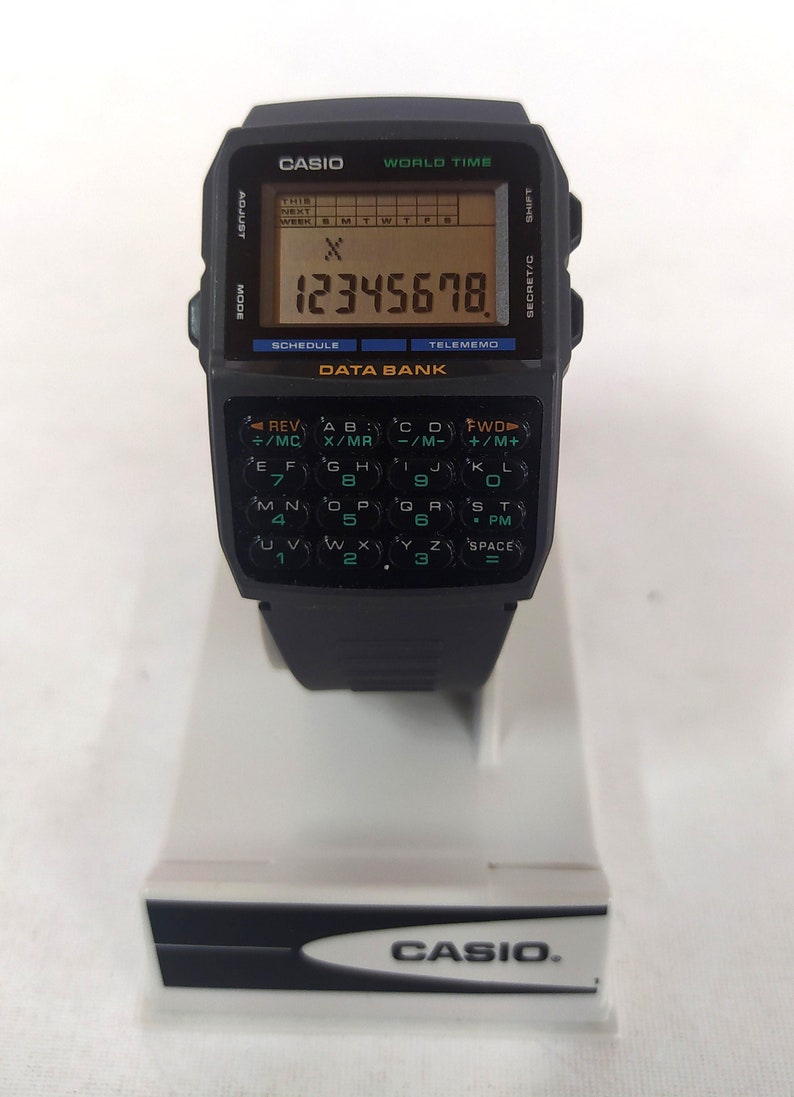 Casio DBX-103 Calculator Data Bank Watch Module 642 Vintage - Etsy