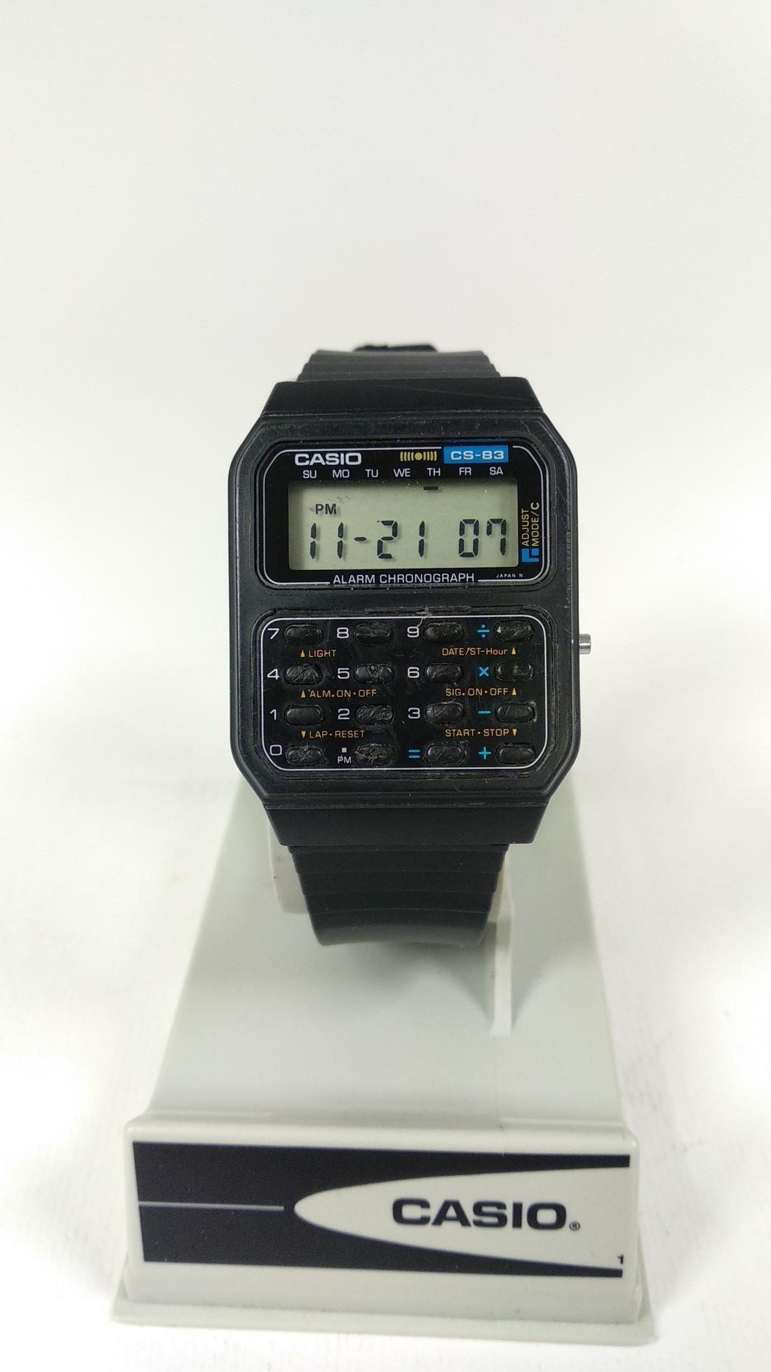 Casio CS-83 Calculator Watch Module 231 | Etsy