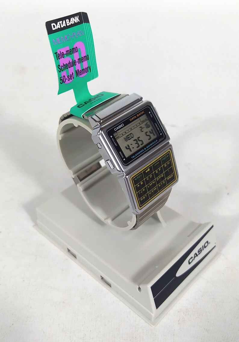 Casio DBC-600 Calculator Data Bank Watch Module 563 Vintage - Etsy