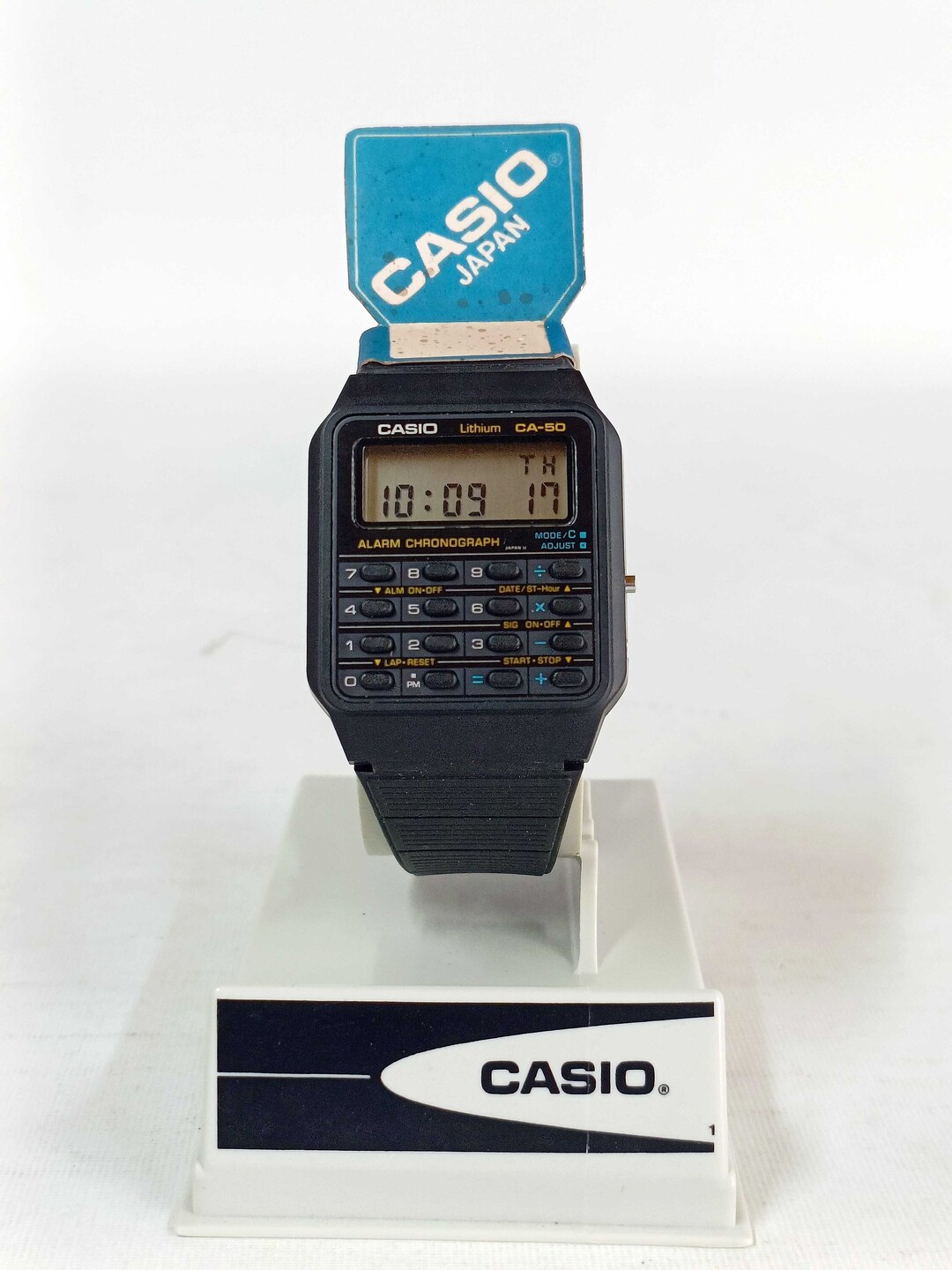 Casio CA-50 Calculator Watch Module 437 Vintage Back to the - Etsy