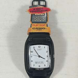Casio FTP-10 White Version Flip Top Casio Watch Module 760 - Etsy