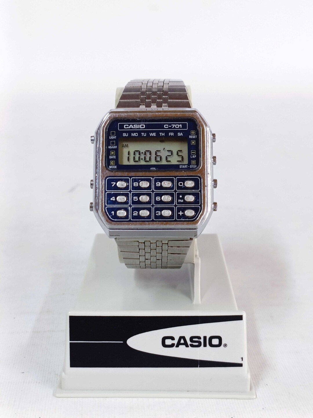 Casio C-701 Blue Calculator Watch Module 133 - Etsy