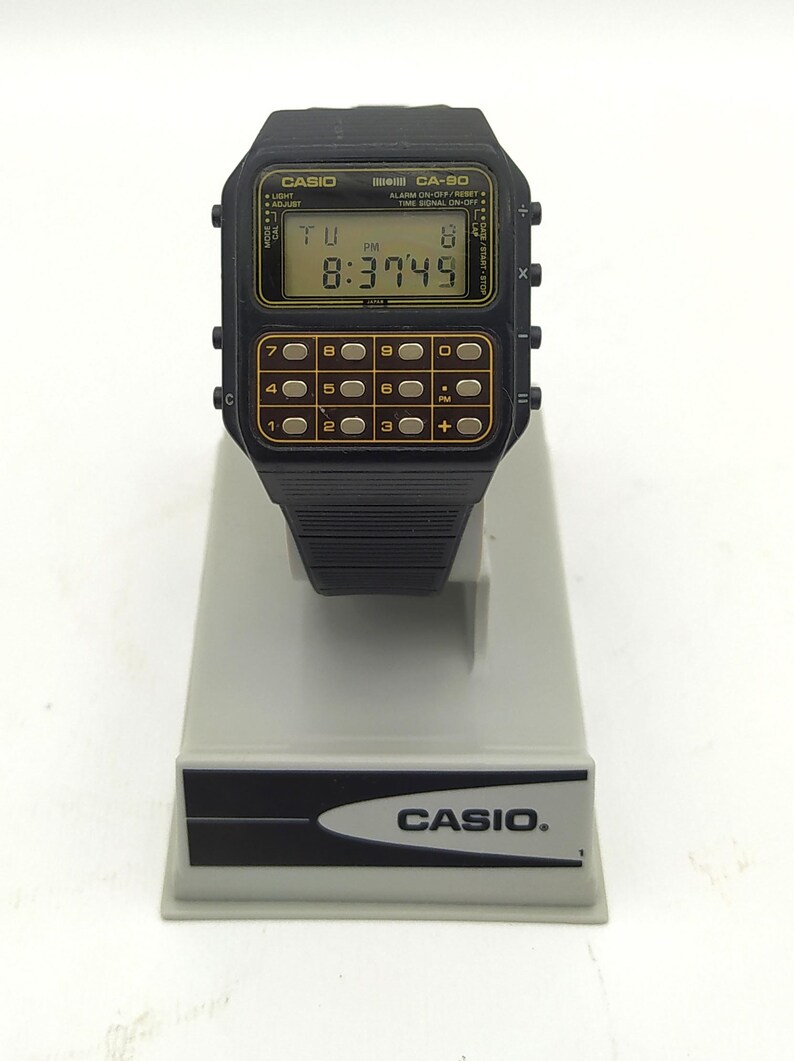 Casio CA-90 Calculator Watch Brown Model Module 134 | Etsy