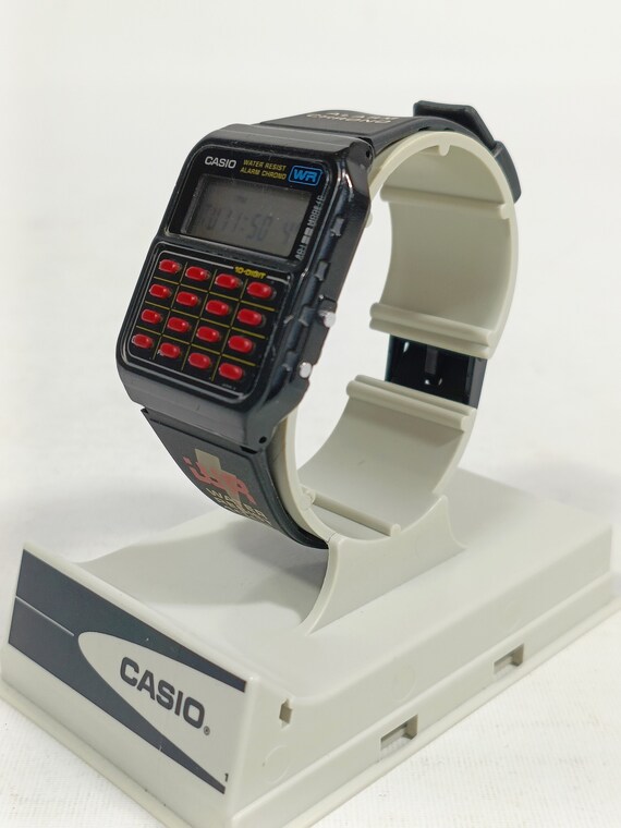 Casio CA-62 Variante Roja Calculadora Reloj Módulo 48… - Gem