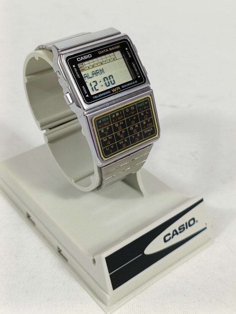 Casio DBC-610 With WR Symbol Calculator Data Bank Watch Module 676 ...